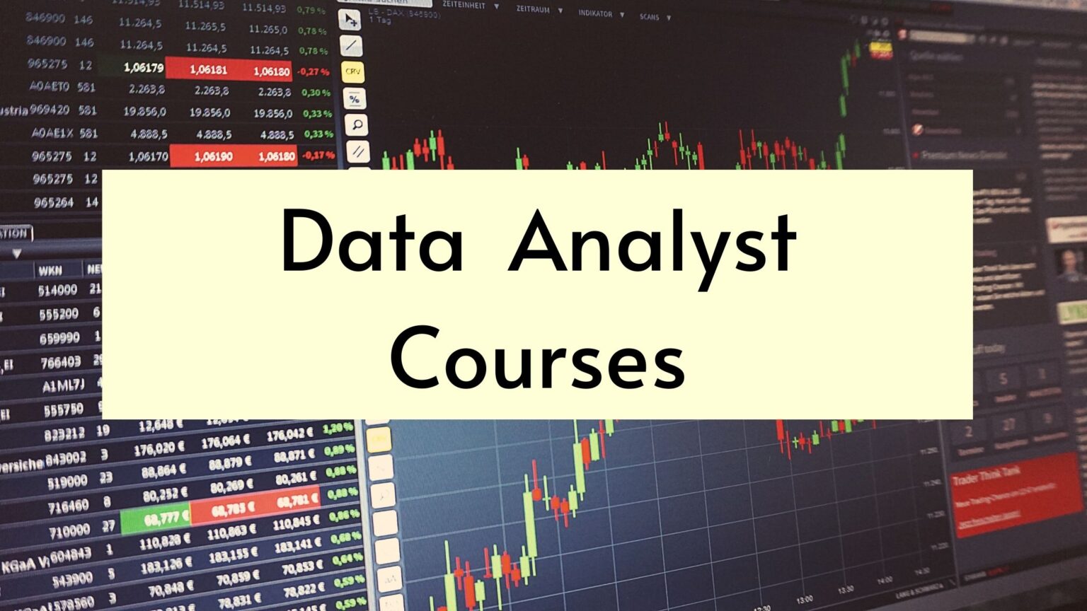11 Best Data Analyst Online Certification in 2021 You Need to Know