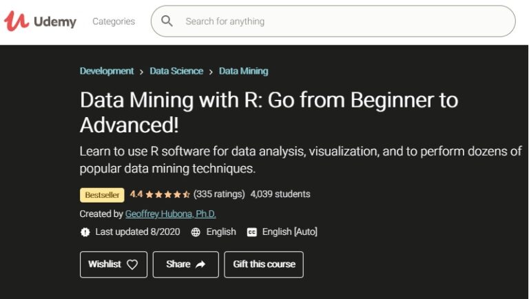 5 Best Data Mining Courses and Certificate Programs- [2022]