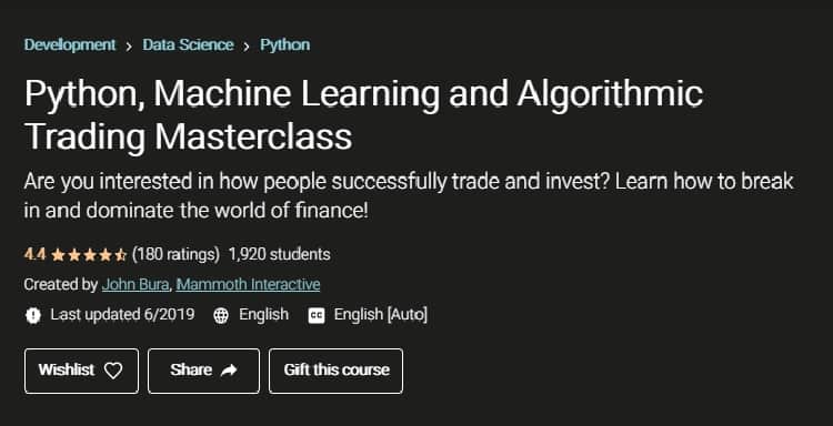 8 Best Machine Learning Courses for Finance You Must Know 2024