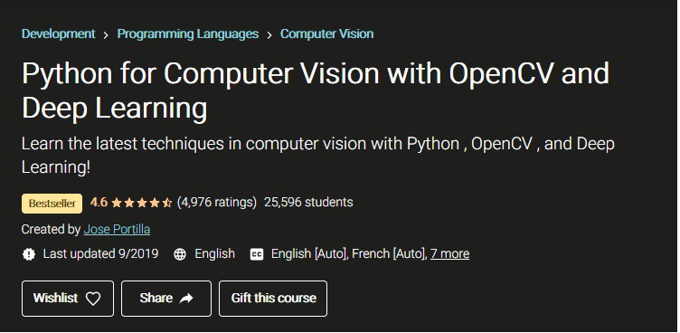 9 Best Online Courses for Computer Vision You Need to Know in 2022
