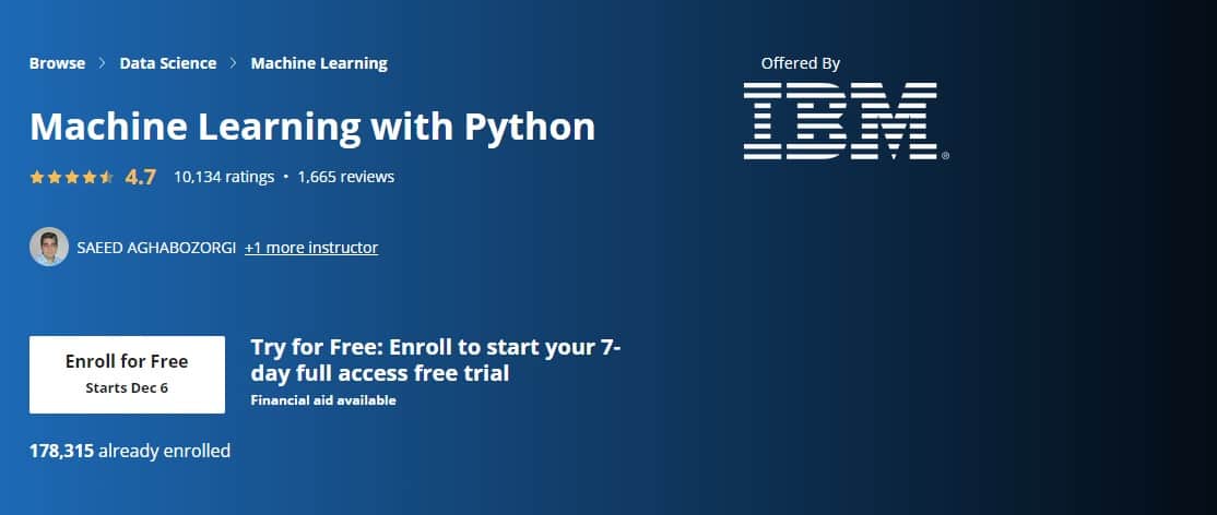 20 Best Online Courses On Machine Learning [Bestseller Courses in 2023]