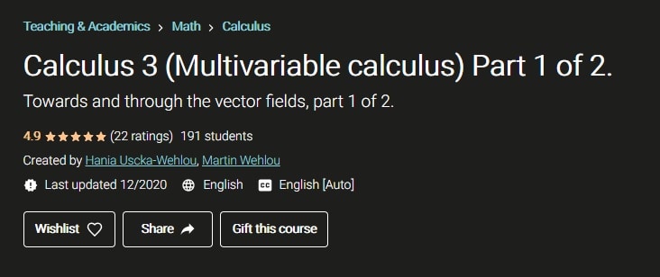 8 Best+FREE Calculus Courses Online for Machine Learning in 2024