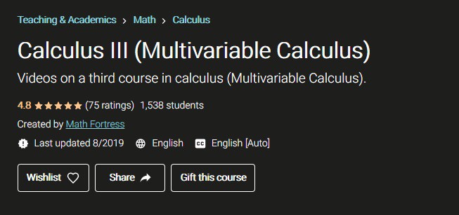 8 Best+FREE Calculus Courses Online for Machine Learning in 2024