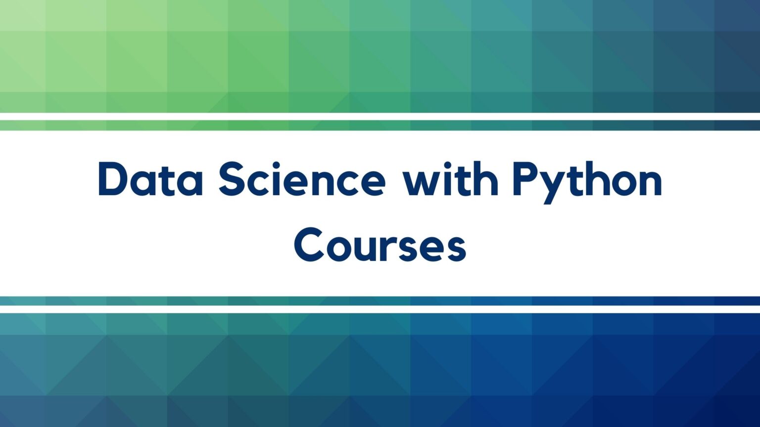 14 Best+Free Data Science with Python Courses Online- [Bestseller 2022]