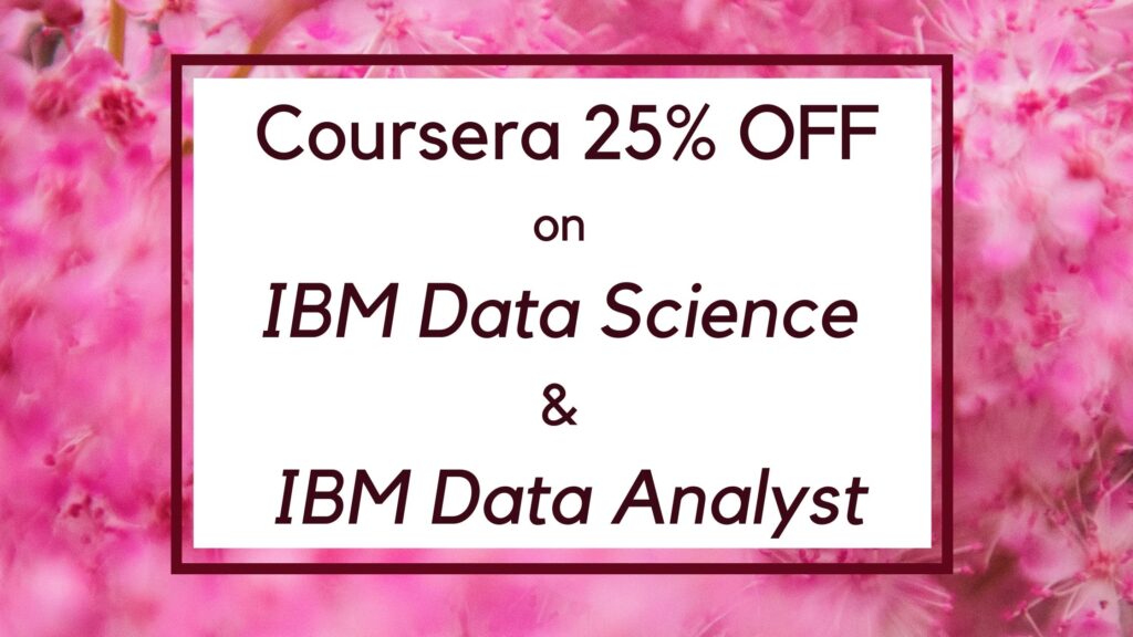 Coursera Discounts for Data Science Courses- August 2023