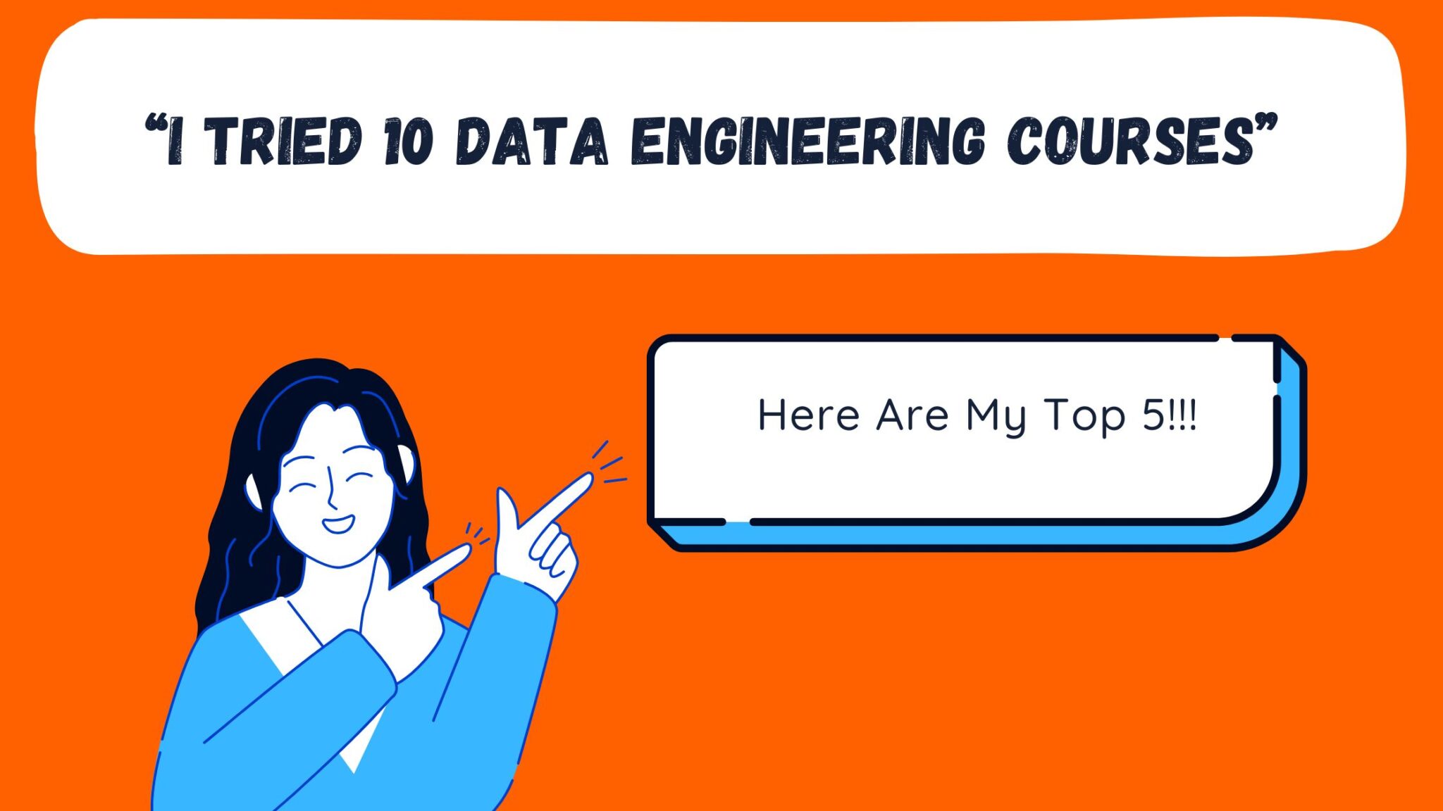 I Tried 10 Data Engineering Courses — Here Are My Top 5