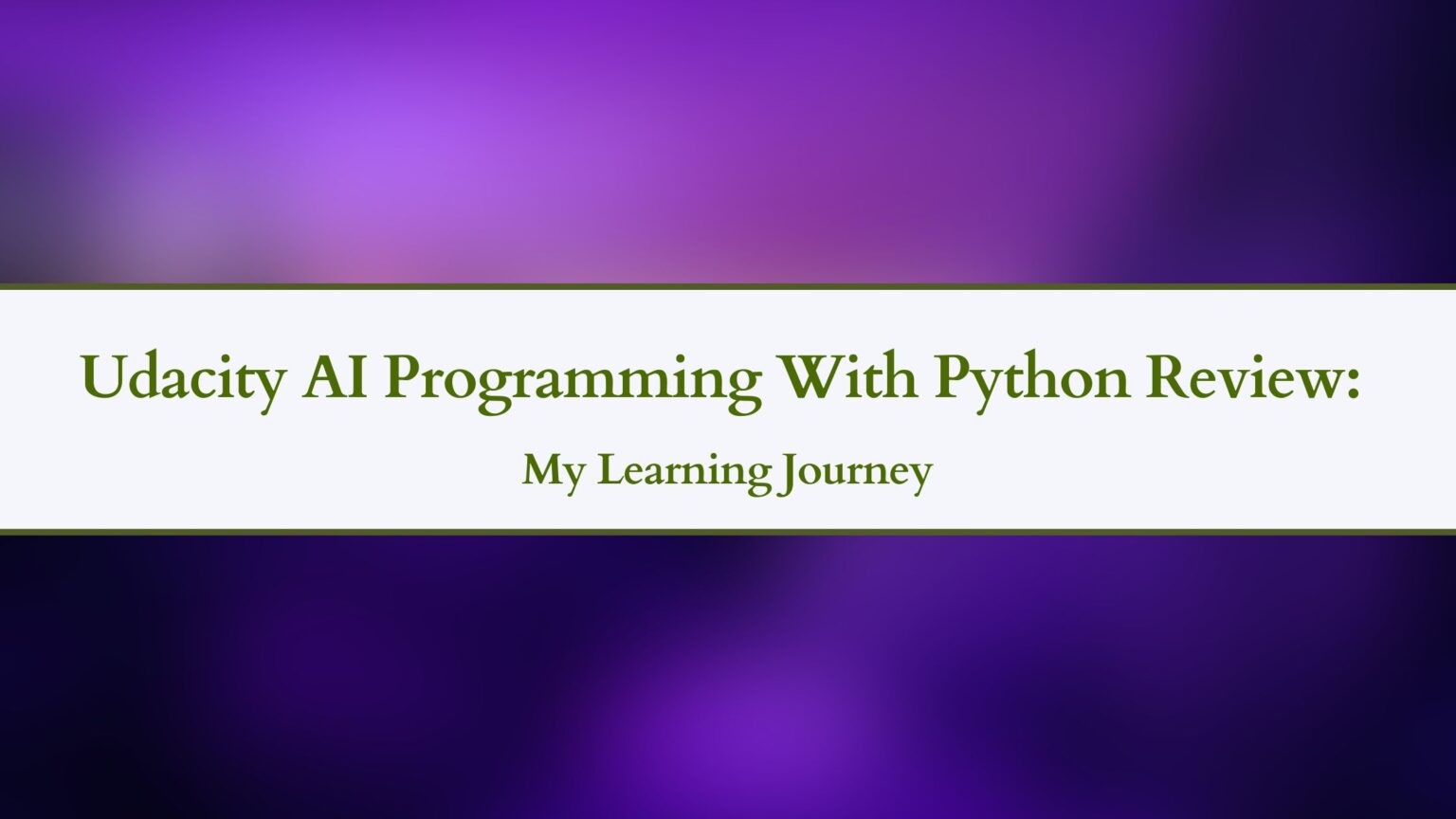Udacity AI Programming With Python Review: My Learning Journey Udacity AI Programming With Python Review: My Learning Journey
