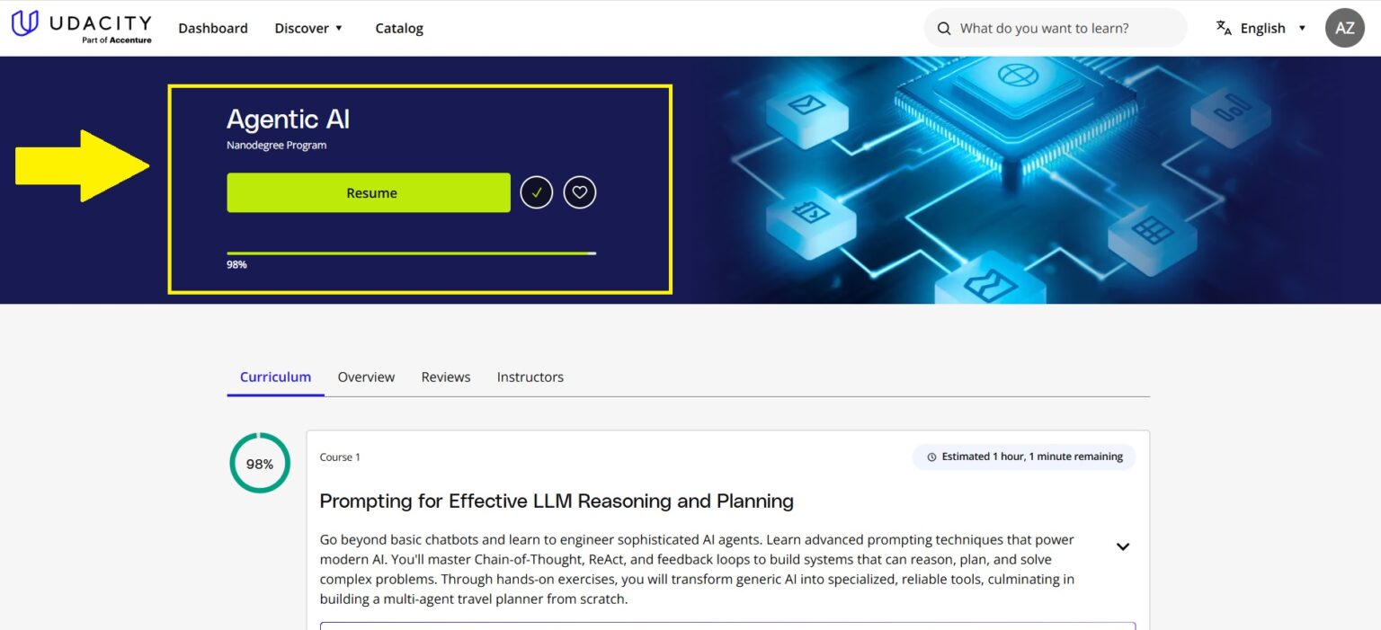 Udacity Agentic AI Nanodegree Review: My Hands-On Journey